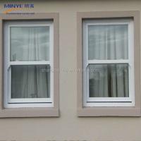 China UPVC Single Hung Window for Balcony Fire Insulation 5mm+12A+5mm Double Glazing 4500pa Wind Pressure for sale