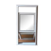 China UPVC Single Hung Window for Balcony Fire Insulation 5mm+12A+5mm Double Glazing 4500pa Wind Pressure for sale