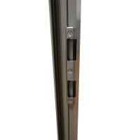 China CE Aluminum Profile Commercial Louver Door Finished Surface Aluminum Slats 6063-T5 for sale