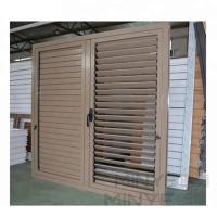 China Hospital Sound Insulation Horizontal Aluminum Alloy Movable Louver Shutter RW 30 dB Custom Color for sale