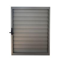 China Hospital Sound Insulation Horizontal Aluminum Alloy Movable Louver Shutter RW 30 dB Custom Color for sale