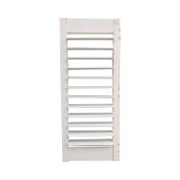 China Horizontal Opening Pattern France PVC Shutters Louver Plantation Modern Design 6063-T5 for sale