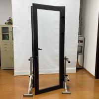 China PVC French Casement Door with Double Tempered Glass 5 Year Warranty Custom Size for sale