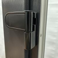 China PVC French Casement Door with Double Tempered Glass 5 Year Warranty Custom Size for sale