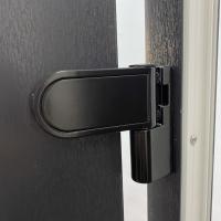 China PVC French Casement Door with Double Tempered Glass 5 Year Warranty Custom Size for sale
