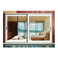 China Thermal Break Aluminum Sliding Door Double Glazed Windows 5mm+12A+5mm Heat Insulation for sale