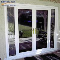 China Aluminum Alloy Casement Door Double Glazed 5mm 12A 5mm Safety Tilt Turn for Home Villa for sale