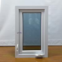 China UPVC Casement Window Double Pane 5mm+12A+5mm for American Residential Market for sale