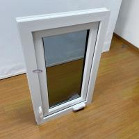 China UPVC Casement Window Double Pane 5mm+12A+5mm for American Residential Market for sale