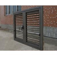 China Adjustable Aluminum Louver Plantation Shutters Casement Windows 6063-T5 Thermal Break for sale