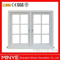 China Germany Technoform Insulation Strip Grid Design Aluminum Casement Windows for Commercial for sale
