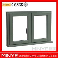 China Germany Technoform Insulation Strip Grid Design Aluminum Casement Windows for Commercial for sale