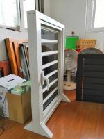 China Aluminum Louver Shutters Windows Customized Colors Ventilation Aesthetics 6063-T5 for sale