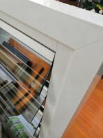 China Aluminum Louver Shutters Windows Customized Colors Ventilation Aesthetics 6063-T5 for sale
