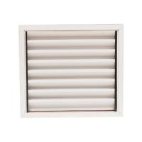 China Aluminum Plantation Shutter For Windows with 50.8mm Louver Size and Customized Shape for sale