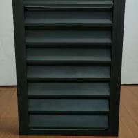 China American Style Soundproof Timber Aluminum Louvers Windows 1.4mm Profile 30dB for sale