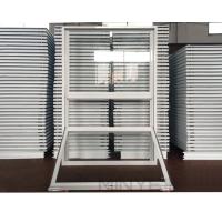 China UPVC Manual Vertical Sliding Window Tempered Glass 5mm 12A Fiberglass Screen Netting for sale