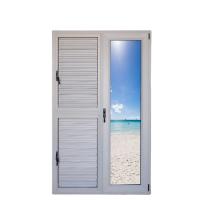 China Double Tempered Double Glazed Louver Aluminum Casement Window with Finished Surface for sale