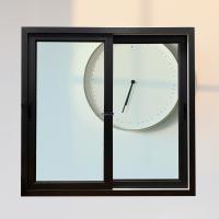 China Plastic Frame Hurricane Proof UPVC Sliding Window with Screen ISO9001 CE Certified for sale