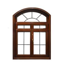 China Church Aluminum Window with Double Tempered Glass 5mm Swing Design High Window Grill for sale