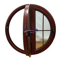 China Round Casement Window 5mm-12mm Glass Double Panel Swing Out for Airflow and Aesthetic for sale