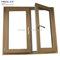 China High Aluminum Floor to Ceiling Window 3.0mm Profile with Nylon Screen for sale
