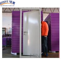 China Anti-Theft Exterior Steel Security Door with Glass Iron Profile 0.6mm 2.0mm for sale