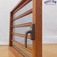 China Aluminum Louver Window 6063-T5 High Strength Corrosion Resistant for Ventilation for sale