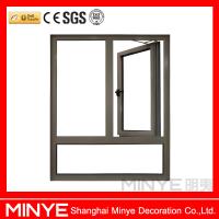 China Top-Notch Chinese or German Hardware Apartment Aluminum Frame Side Hinge Windows for sale