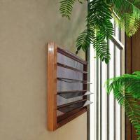 China Aluminum Louver Window 6063-T5 High Strength Corrosion Resistant for Ventilation for sale