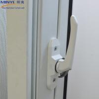 China UPVC Vinyl Glass Sliding Hurricane Impact Windows Doors with Magnetic Screen 5mm+12A+5mm for sale