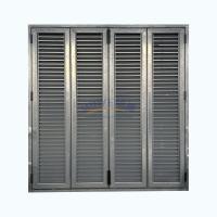 China Chinese Top Hardware High Strength Aluminum Folding Shutter Window for Modern Villa for sale