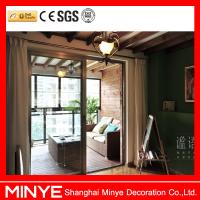 China Commercial Aluminum Stacker Glass Door Low Track Design 5mm to 12mm Glass for sale