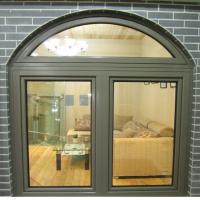 China European Church Window with Horizontal Opening Pattern Single and Double Glazed Glass for sale