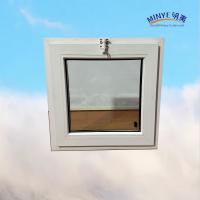 China Double Tempered Glass UPVC Tilt Window Modern Style Plastic Frame 5mm+12A+5mm Australia for sale