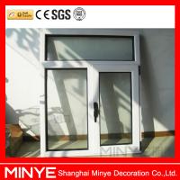 China 1.4mm Thermal Break Aluminum Bathroom Windows for Glass Toilet with 5mm Tempered Glass for sale