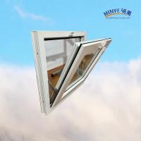 China Double Tempered Glass UPVC Tilt Window Modern Style Plastic Frame 5mm+12A+5mm Australia for sale