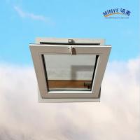 China Double Tempered Glass UPVC Tilt Window Modern Style Plastic Frame 5mm+12A+5mm Australia for sale