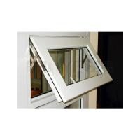 China Swing Open Aluminum Bathroom Windows Top Hung Design Powder Coating 6063-T5 for sale