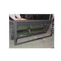China Swing Open Aluminum Bathroom Windows Top Hung Design Powder Coating 6063-T5 for sale