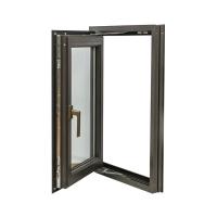 China Anti-theft Aluminum Casement Windows with German Technoform Insulation Strip 5mm Glass for sale