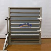 China Customized Glass Shutter Window 6063-T5 Aluminum Corrosion Resistant Modern Design for sale