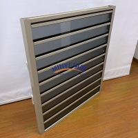 China Customized Glass Shutter Window 6063-T5 Aluminum Corrosion Resistant Modern Design for sale