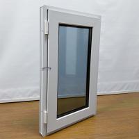 China UPVC Swing Casement Window Double Glazing 5mm+12A+5mm Sound Insulation RW 30dB for sale