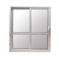China Sliding Door with Fiberglass Screen Netting Powder Coating 6063-T5 Aluminum Profile for sale
