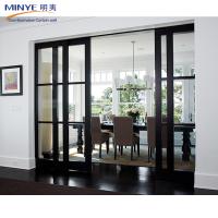 China Sliding Door with Fiberglass Screen Netting Powder Coating 6063-T5 Aluminum Profile for sale