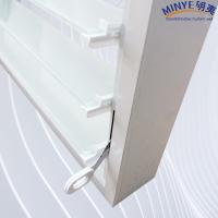 China Customized Aluminum Glass Louver Shutter European Style Exterior Protection 6063-T5 for sale