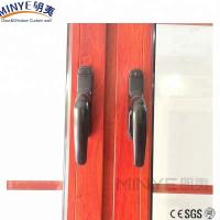 China America Style Double Glazed Aluminum Windows 5mm+12A+5mm Tempered Glass Courtyard for sale