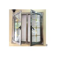 China Side Hung Aluminum Window with Toughened Glass 5mm 12A 5mm for Home Office Villa for sale