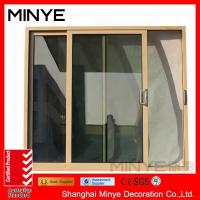 China Hurricane Impact Aluminum Sliding Window 5mm Tempered Glass for Residential Use for sale